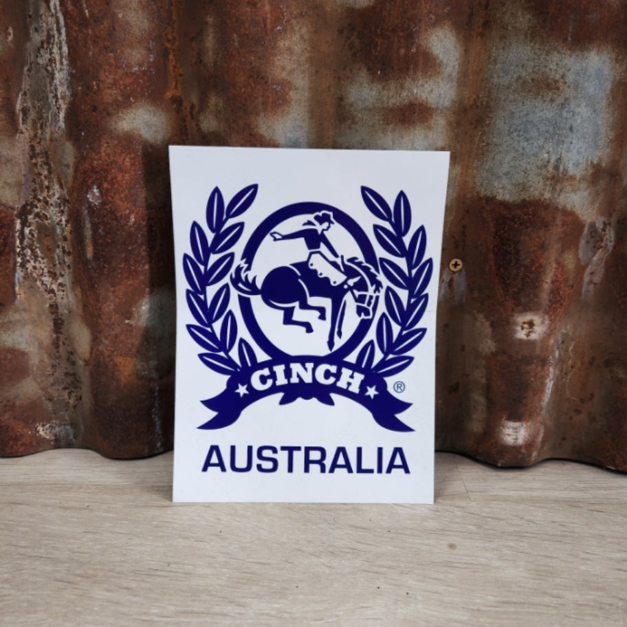 Cinch - Sticker - White | Dust N Ranch Outfitters